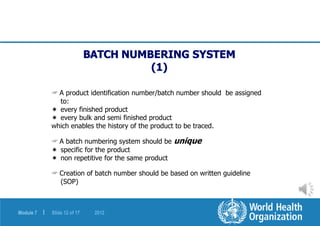 WHO- Self Inspection & Quality Audit_2012.ppt