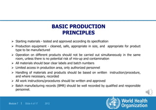 WHO- Self Inspection & Quality Audit_2012.ppt