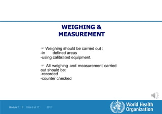WHO- Self Inspection & Quality Audit_2012.ppt