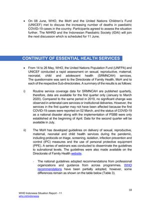 WHO Situation Report | PDF