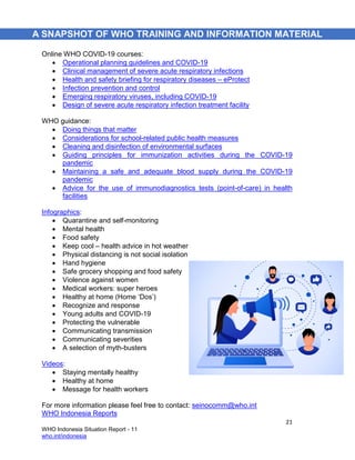 WHO Situation Report | PDF
