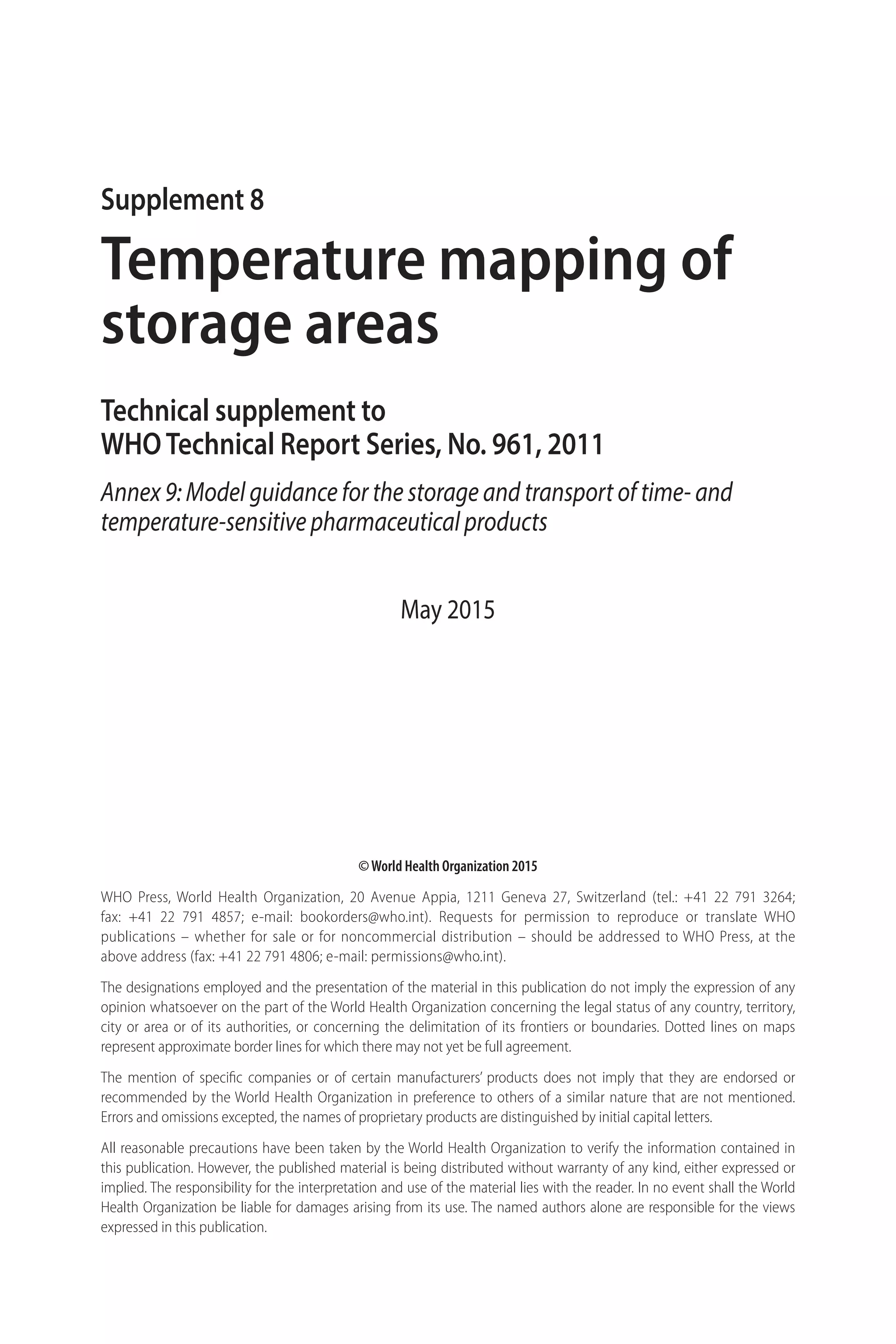Who trs 961 | PDF