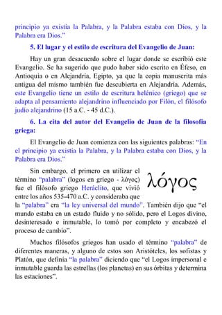 ¿Quién escribió el evangelio? . | PDF