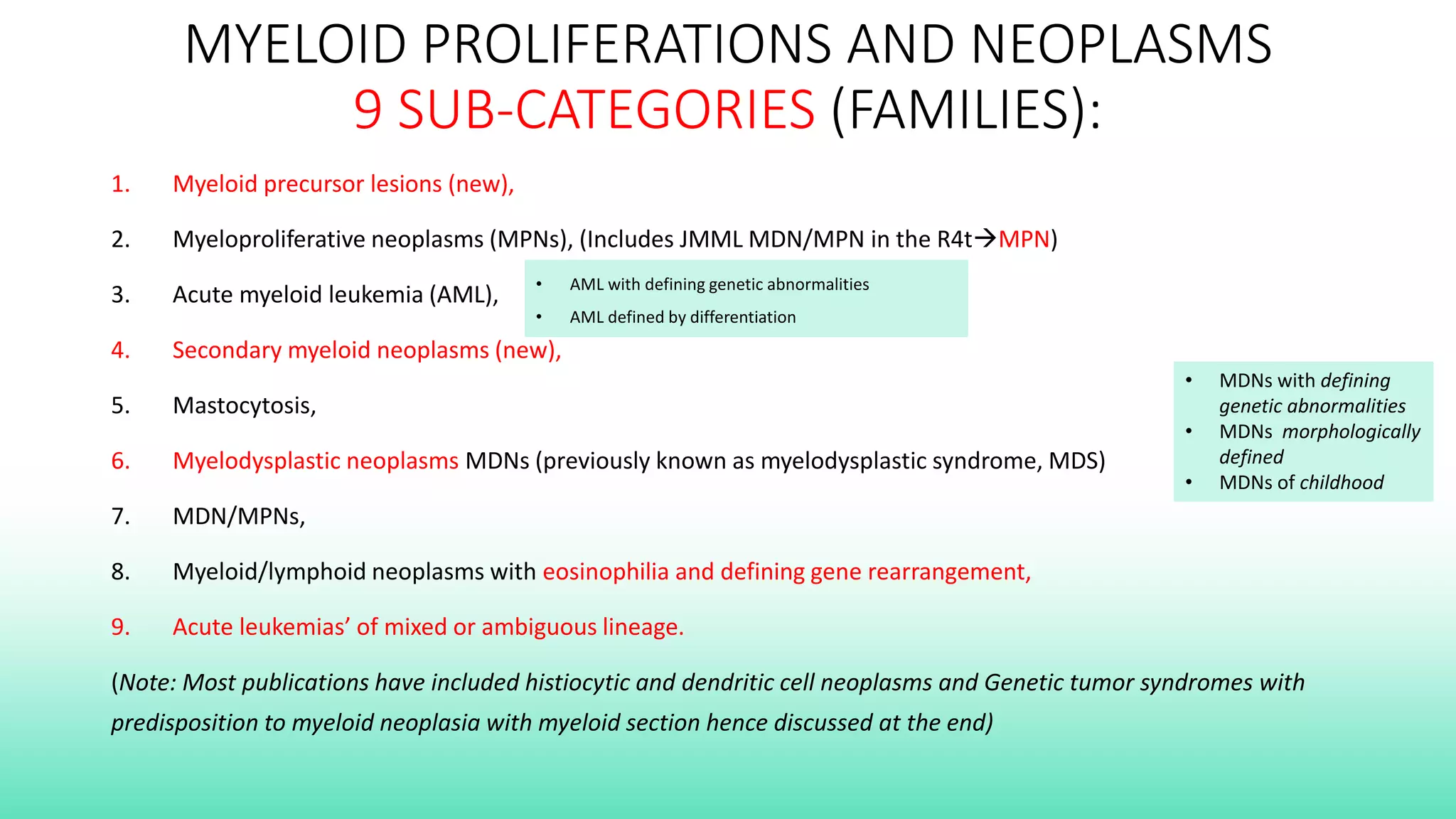 5th EDITION OF WHO HEMATOLYMPHOID TUMORS- PART 1 (MYELOID) .pptx