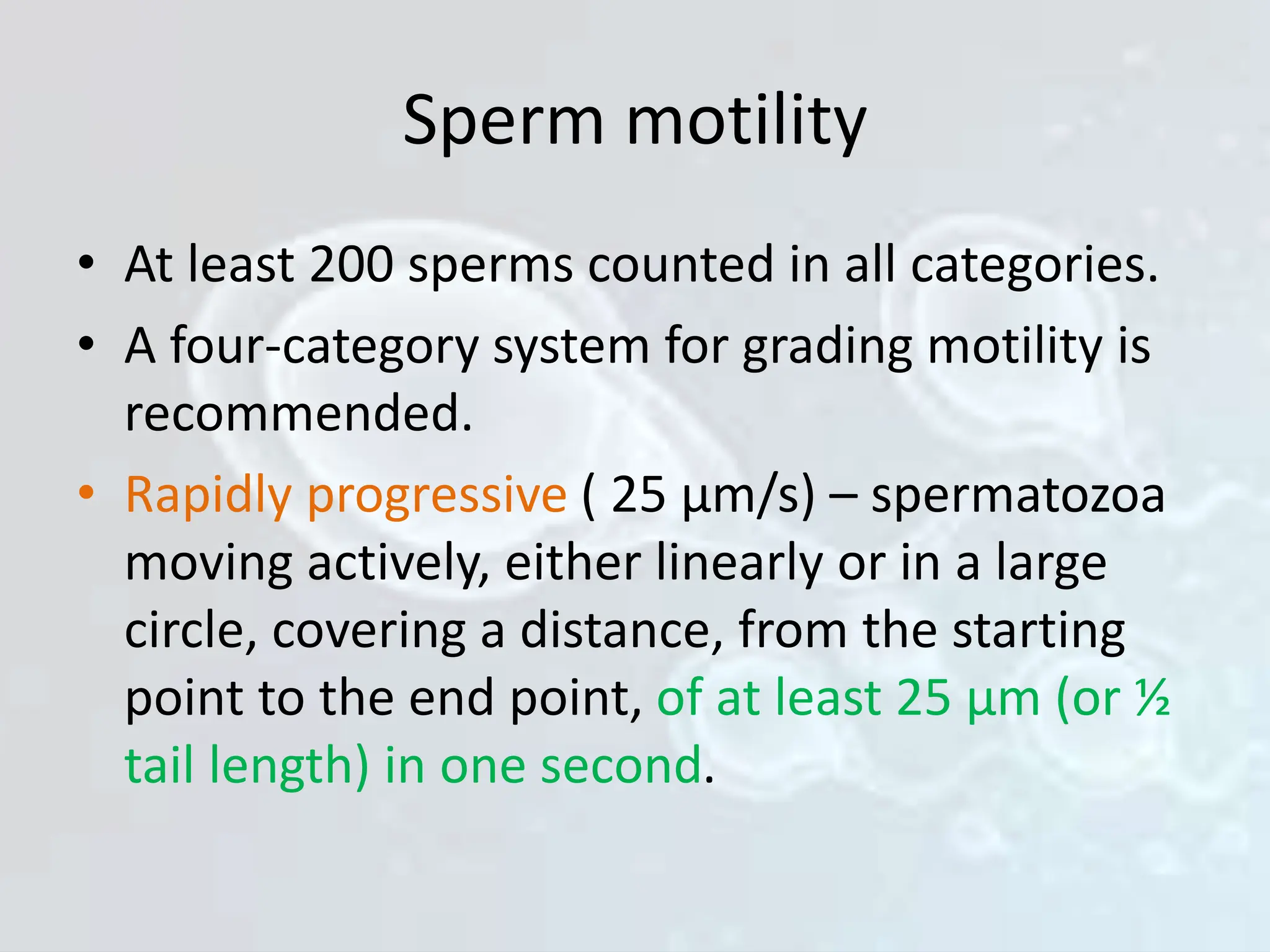 WHO 6TH EDITION UPDATE FOR SEMEN ANALYSIS | PPTX
