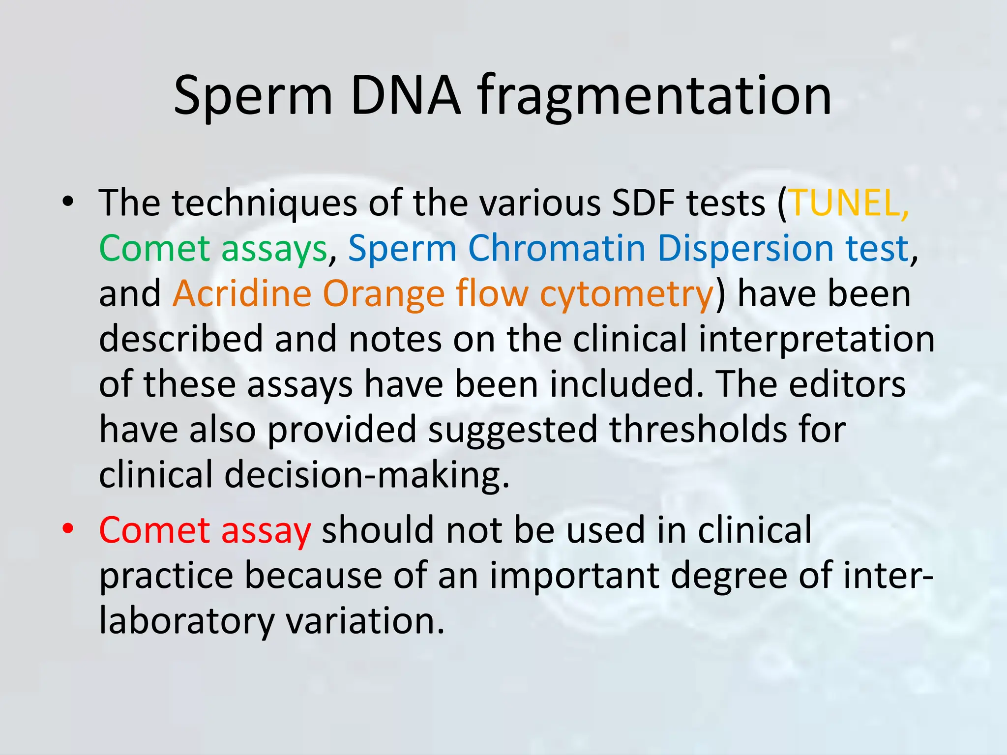 WHO 6TH EDITION UPDATE FOR SEMEN ANALYSIS | PPTX