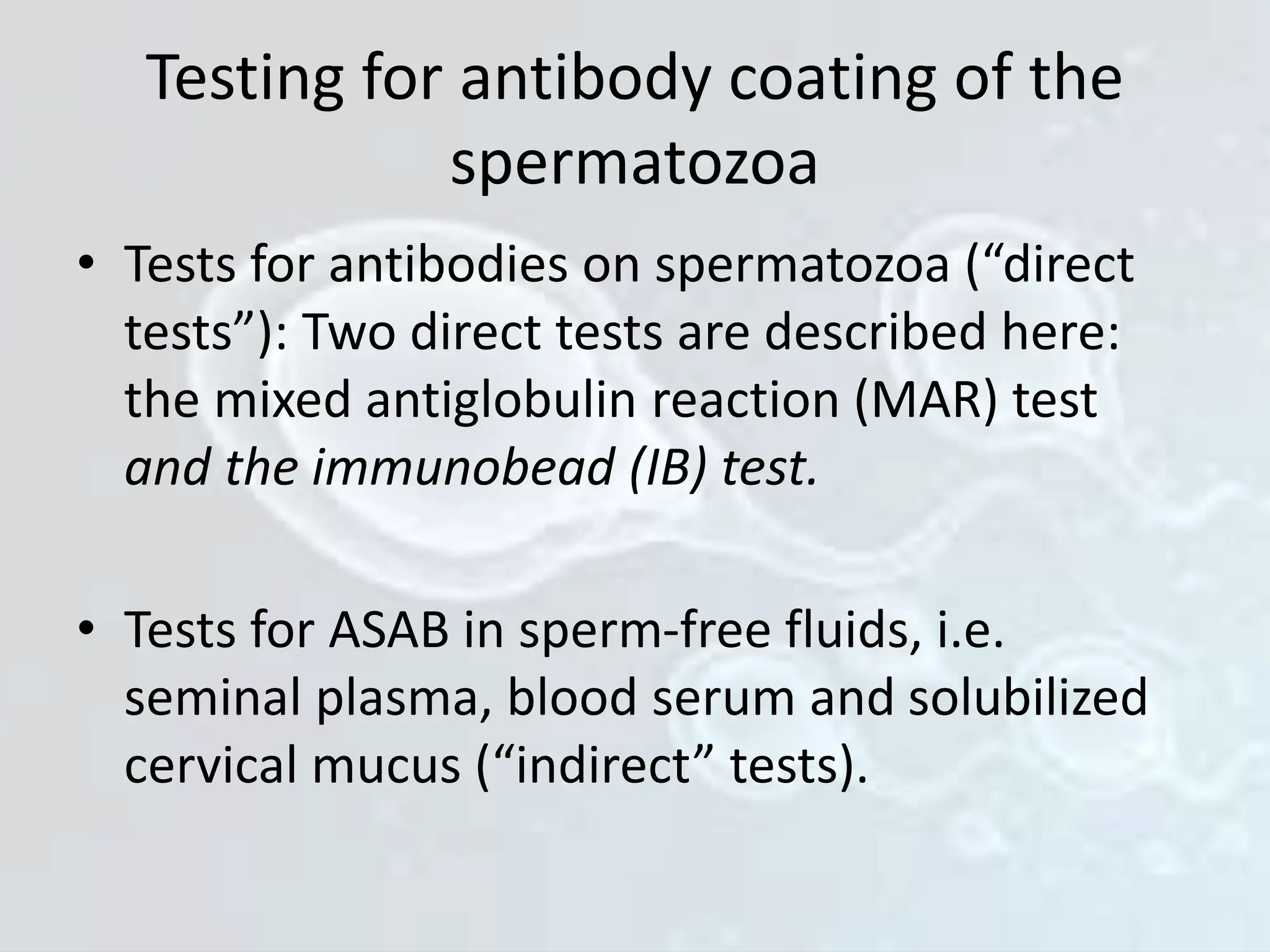 WHO 6TH EDITION UPDATE FOR SEMEN ANALYSIS | PPTX