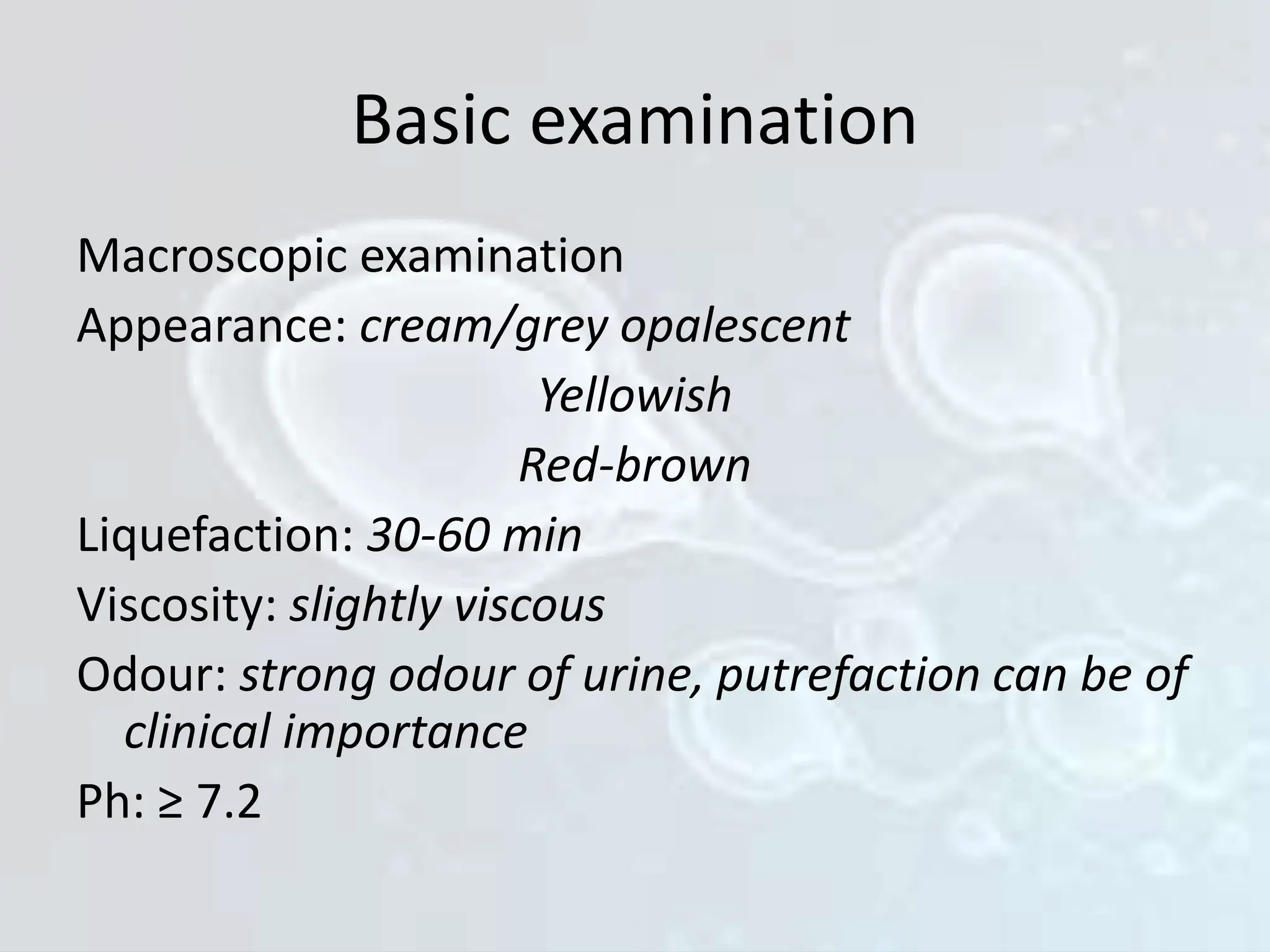WHO 6TH EDITION UPDATE FOR SEMEN ANALYSIS | PPTX