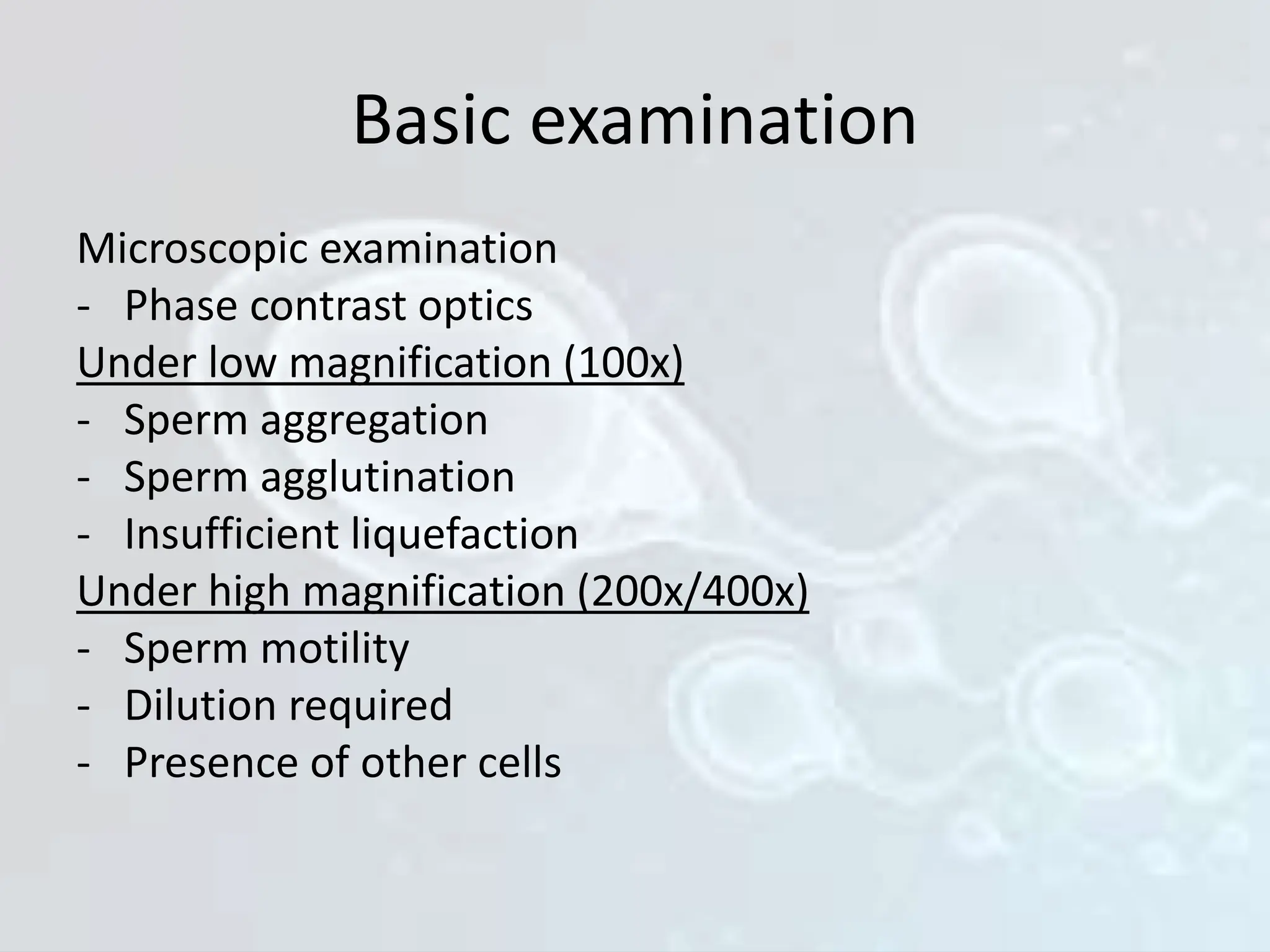 WHO 6TH EDITION UPDATE FOR SEMEN ANALYSIS | PPTX