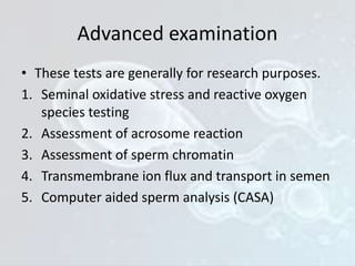 WHO 6TH EDITION UPDATE FOR SEMEN ANALYSIS | PPTX