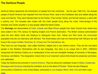 Who are the garinagu | PPT