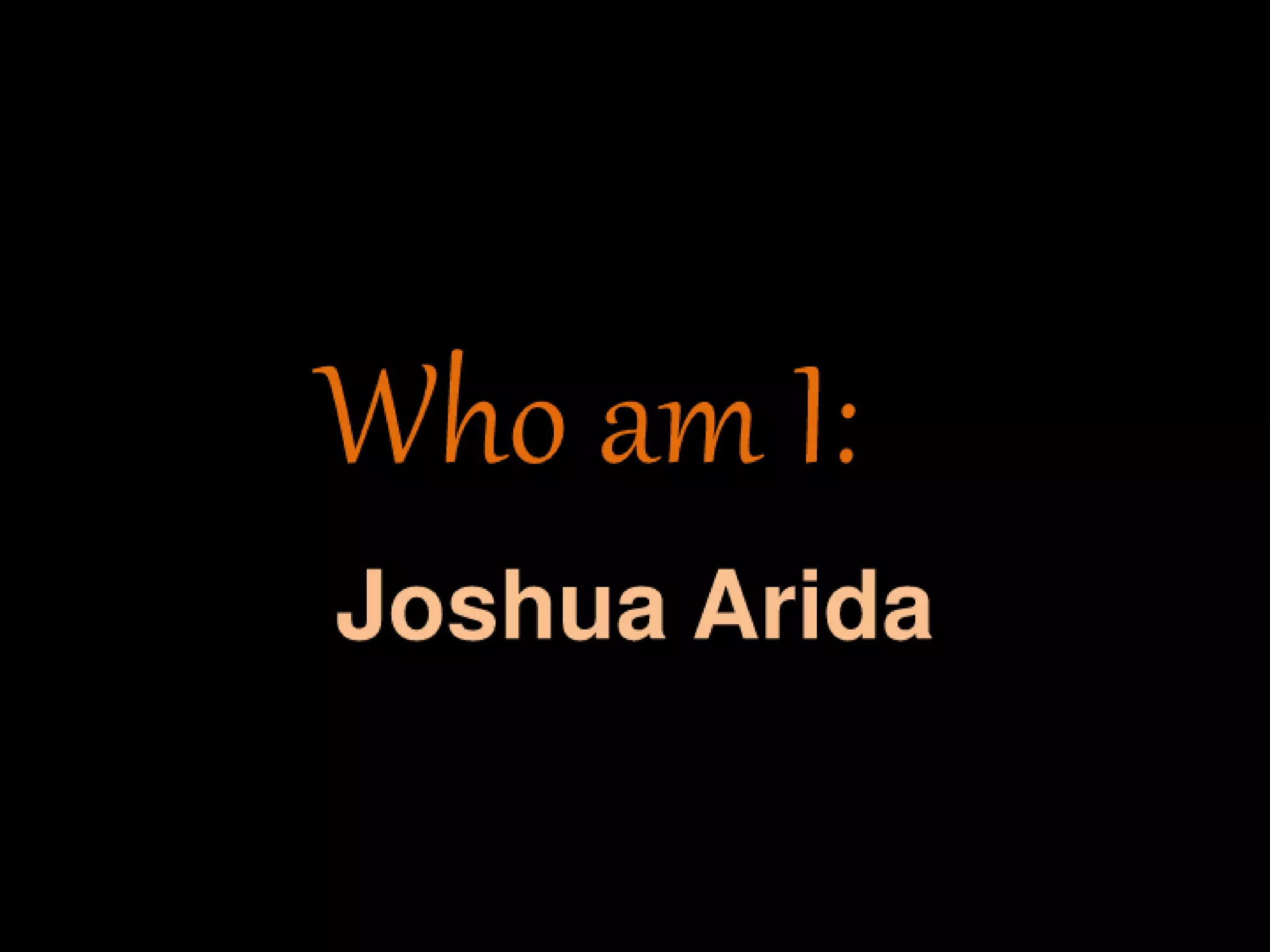 Who am i | PDF