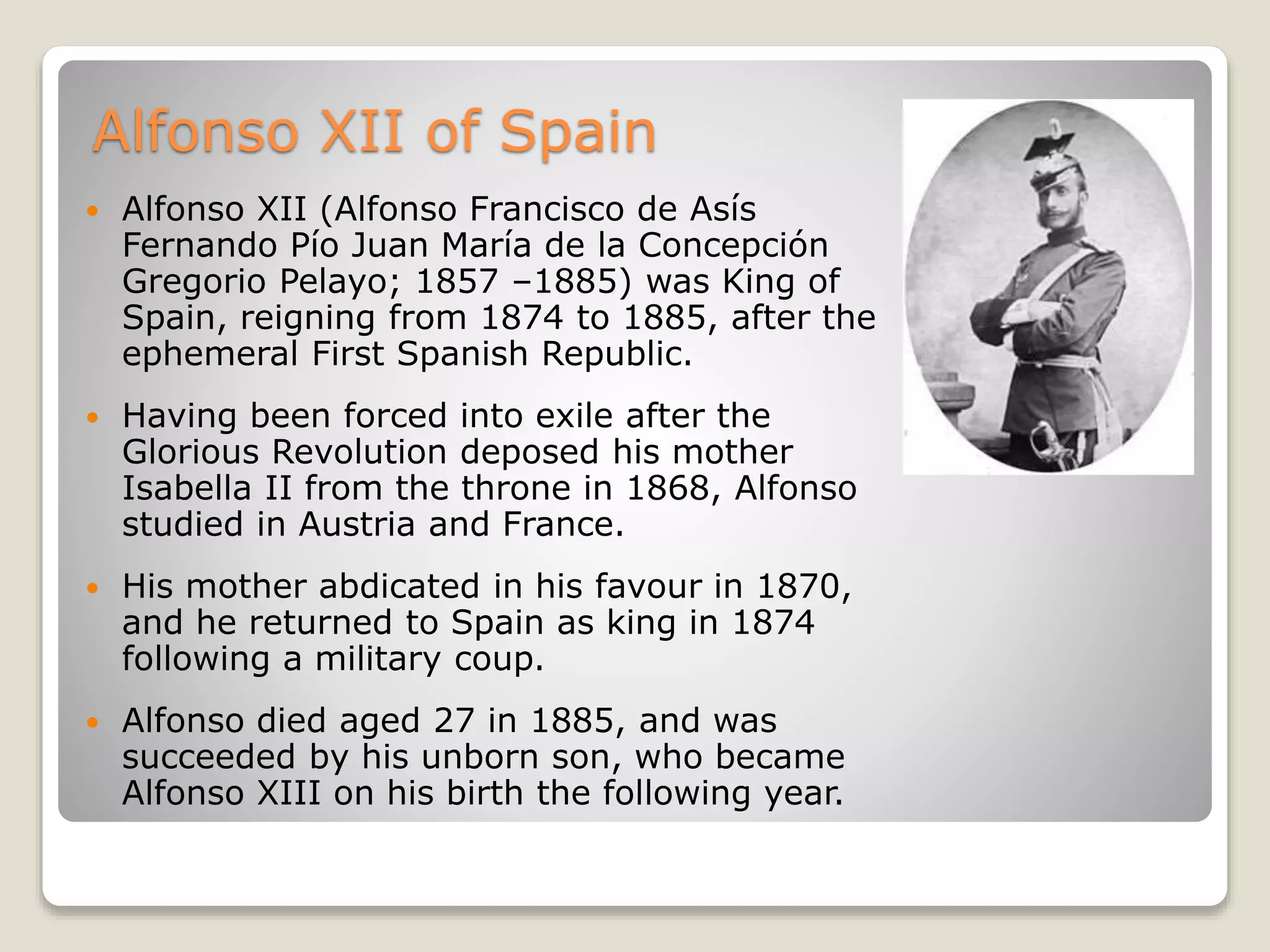 Who am i 2 - spanish history | PPT