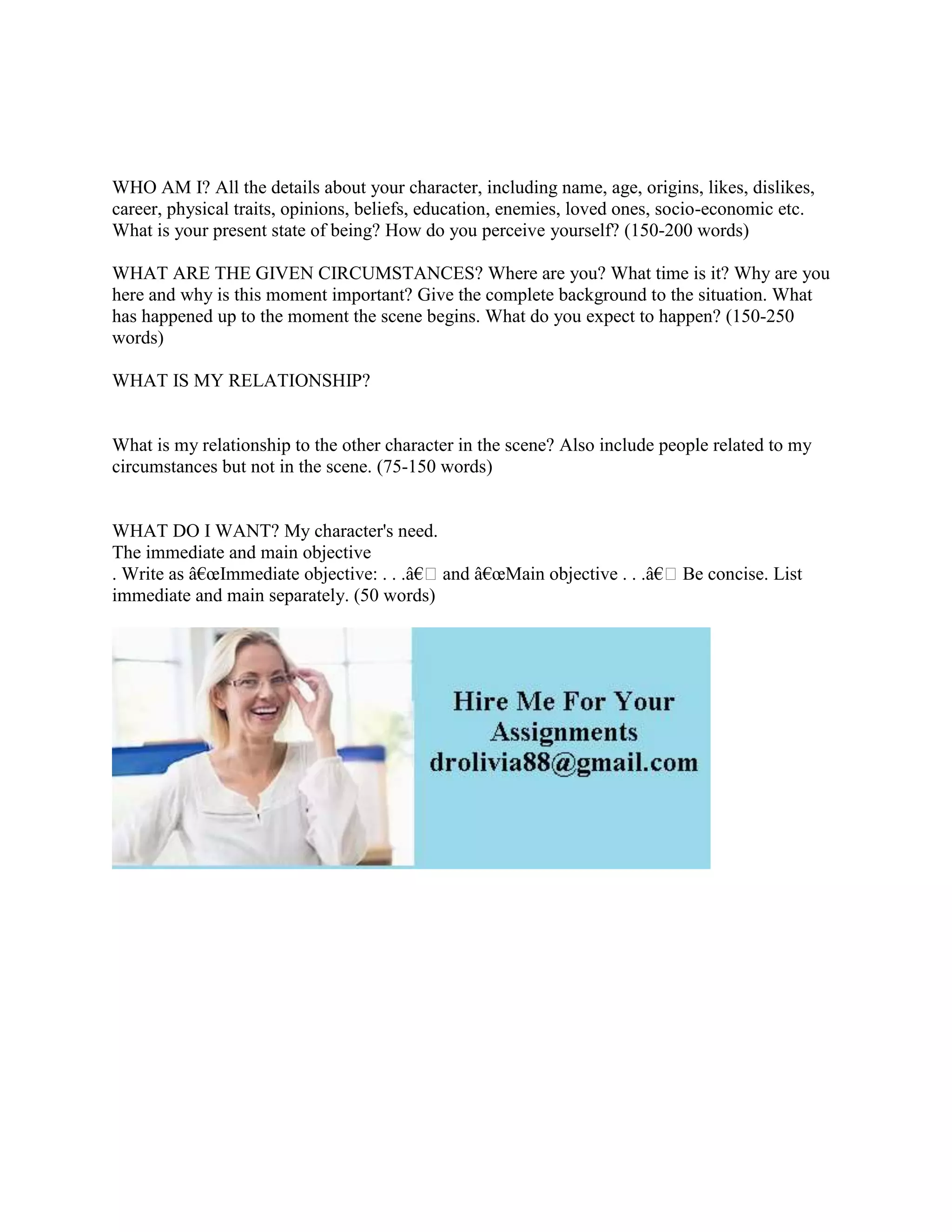 WHO AM I- All the details about your character- including name- age- o.docx