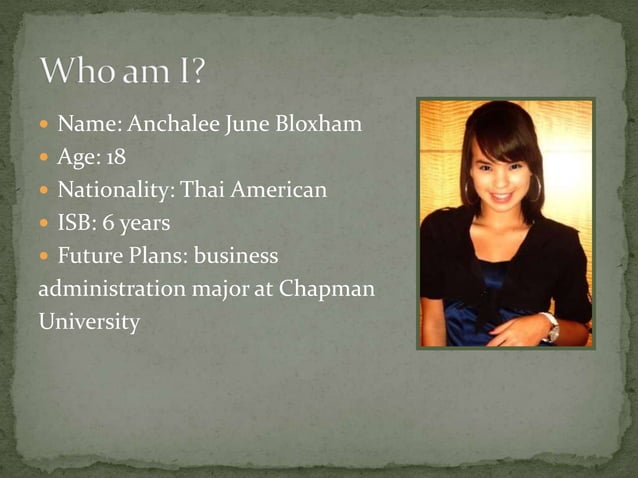 Senior Seminar Presentation PowerPoint | PPT