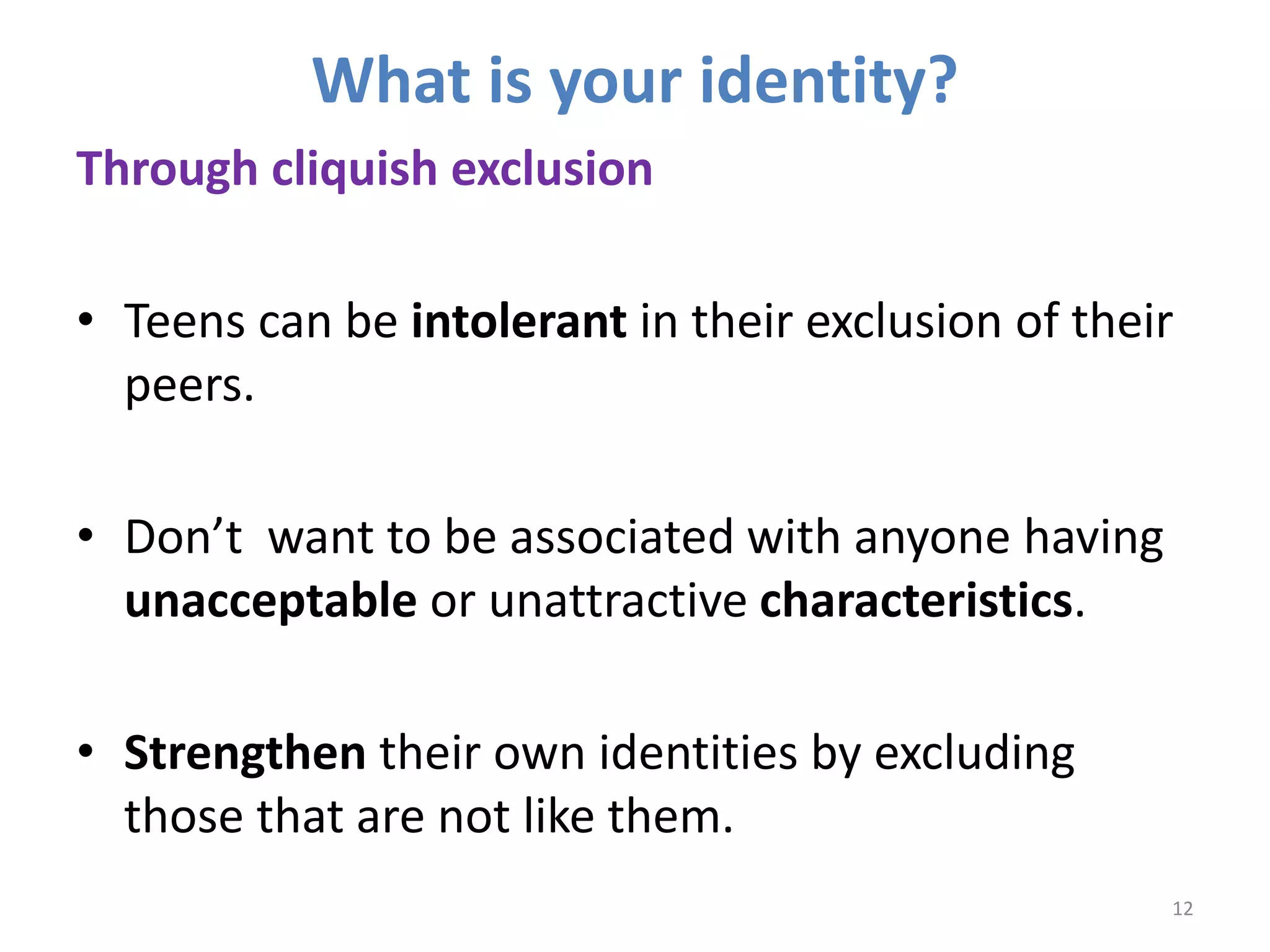 'Who am I?' Exploring Personal Identity | PPTX