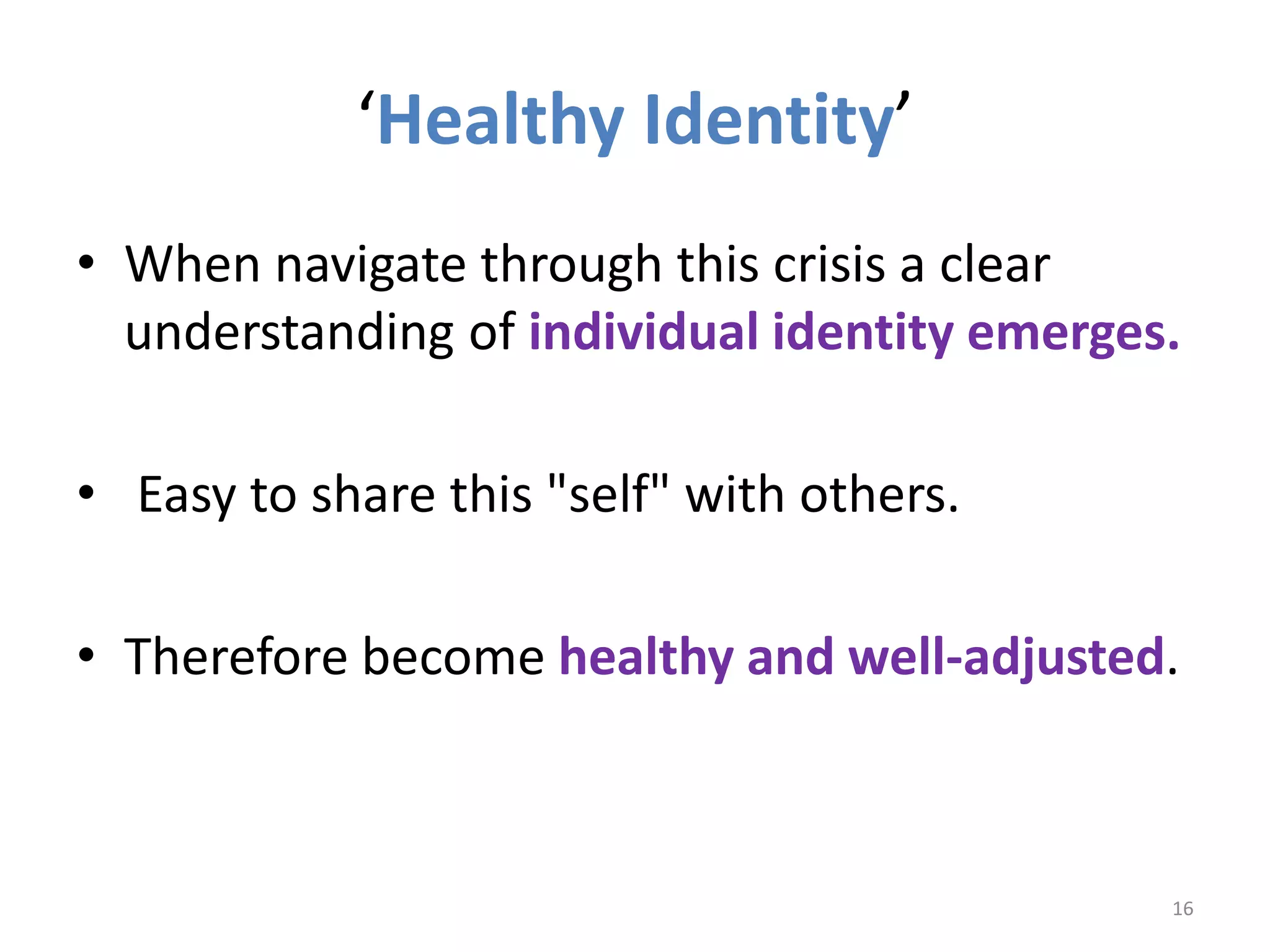 'Who am I?' Exploring Personal Identity | PPTX