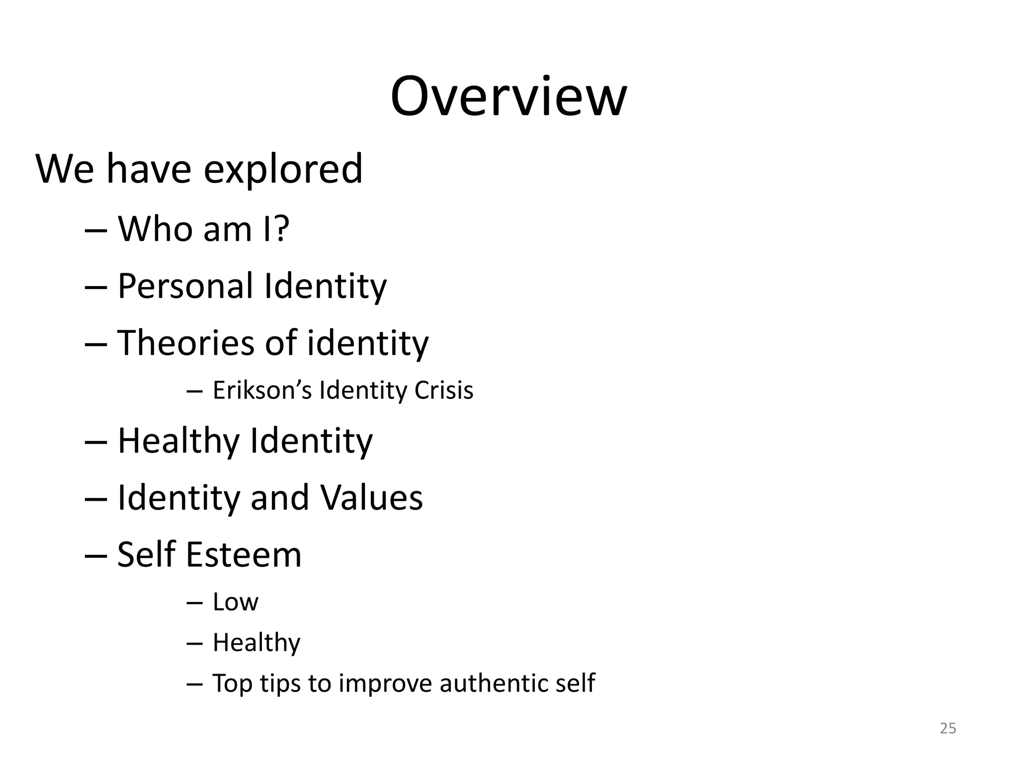 'Who am I?' Exploring Personal Identity | PPTX