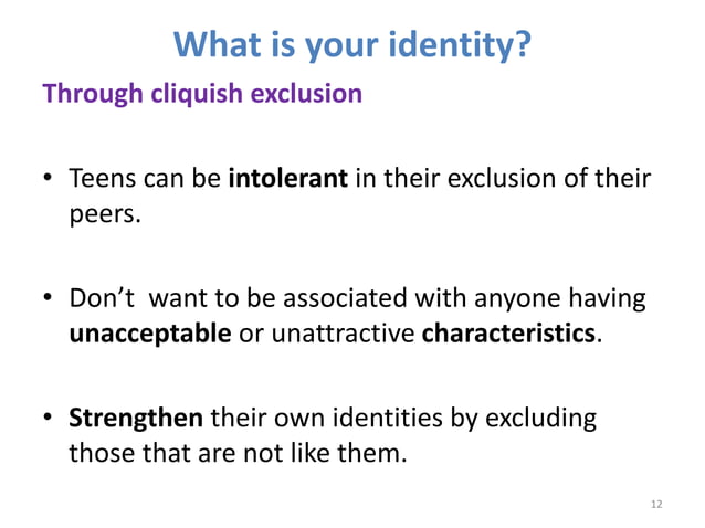 'Who am I?' Exploring Personal Identity | PPTX