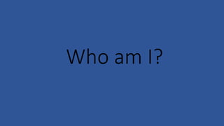 Who Am I? | PPTX