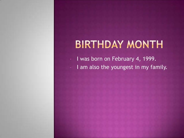 Who am i project | PPTX