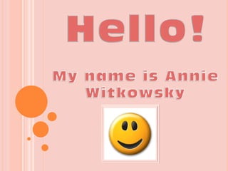 Who am i slideshow | PDF