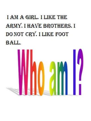 Who Am I? | PPTX