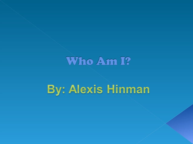 Who+Am+I+Template | PPT