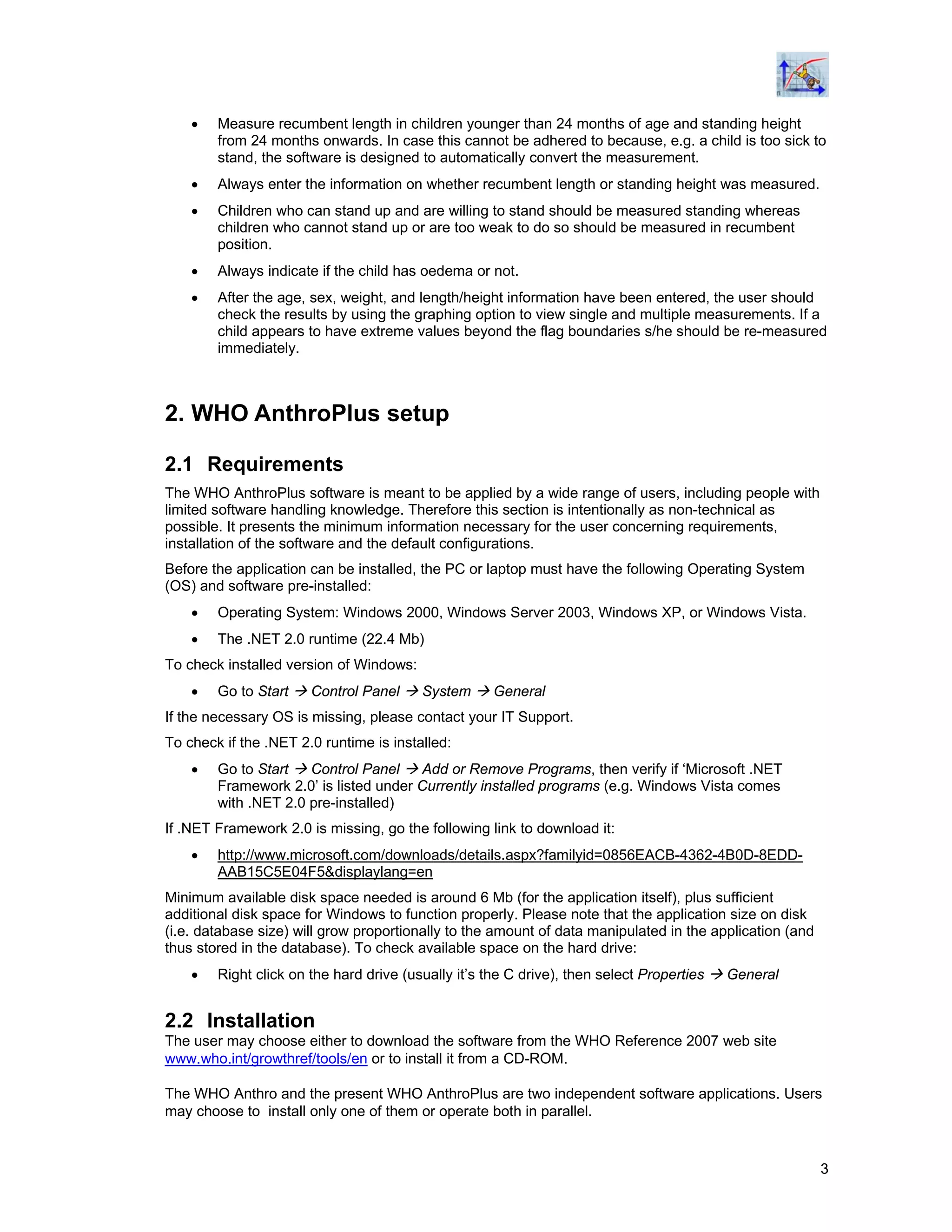 Who anthroplus manual | PDF