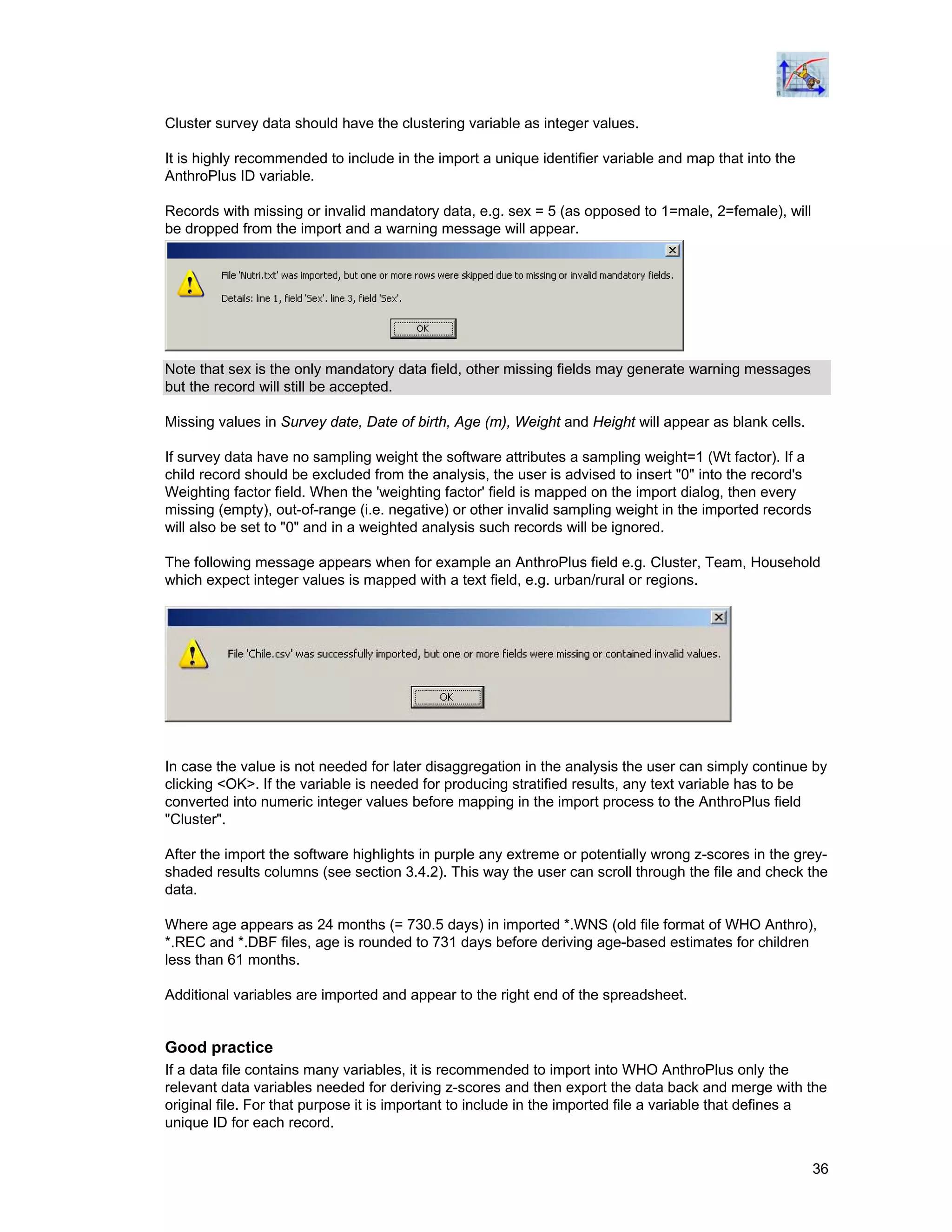Who anthroplus manual | PDF