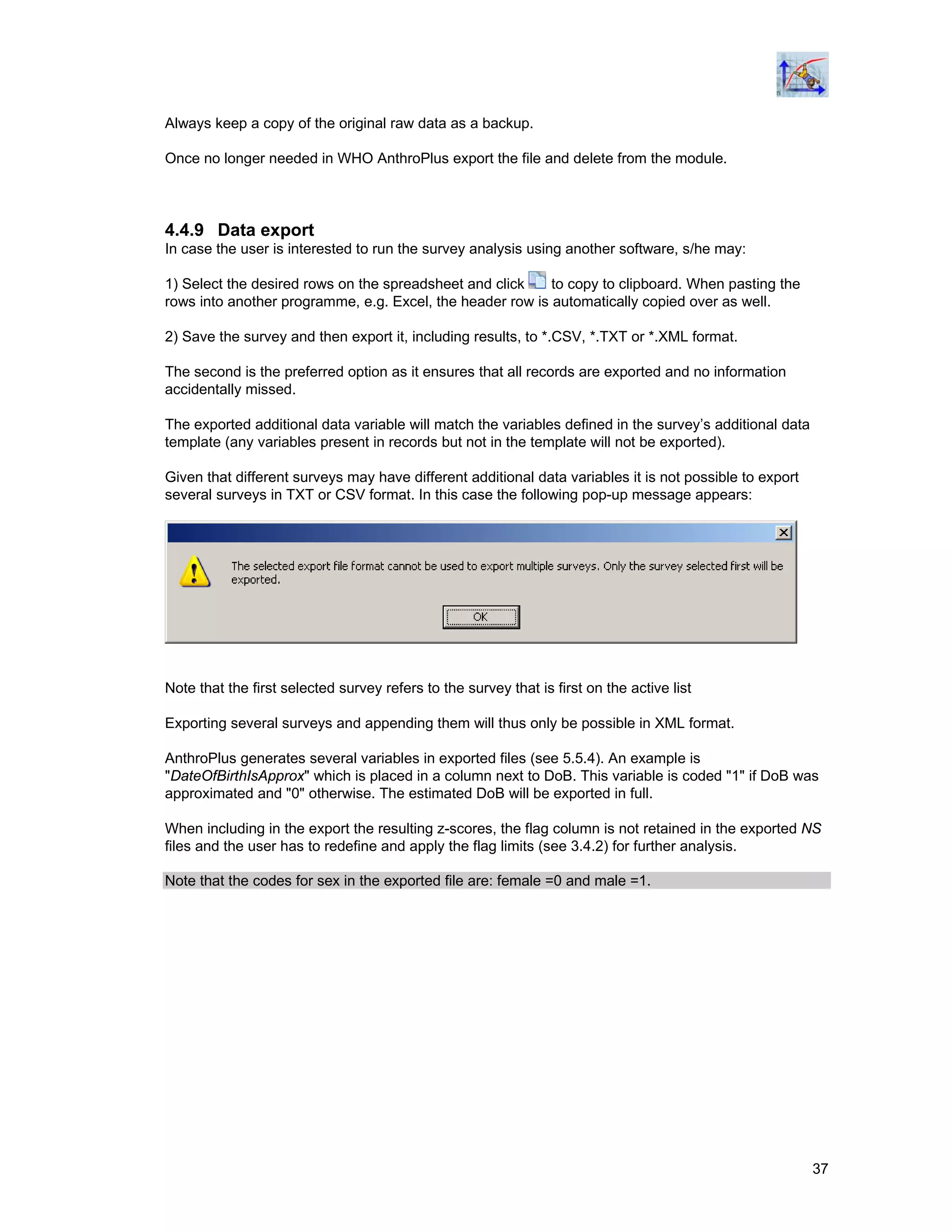 Who anthroplus manual | PDF