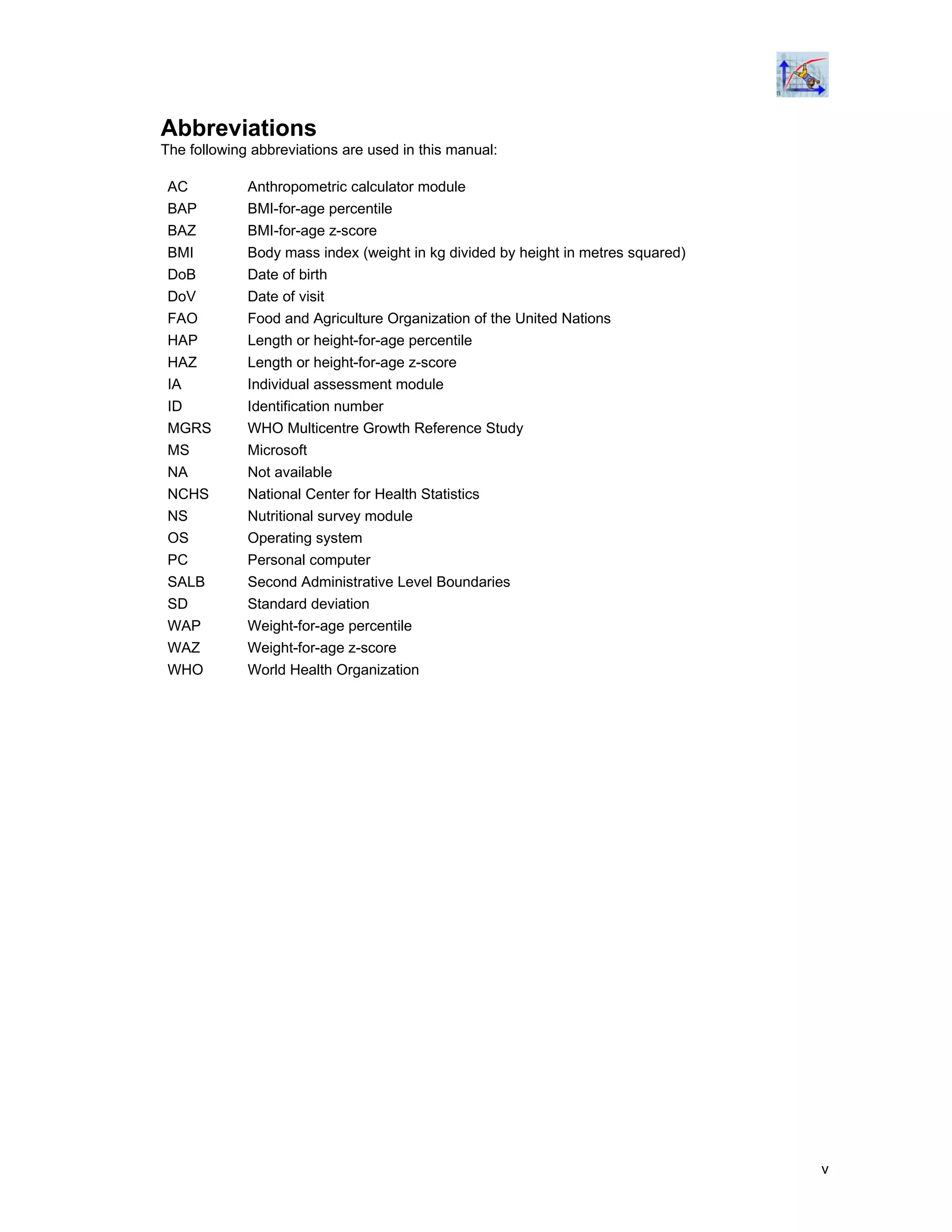 Who anthroplus manual | PDF