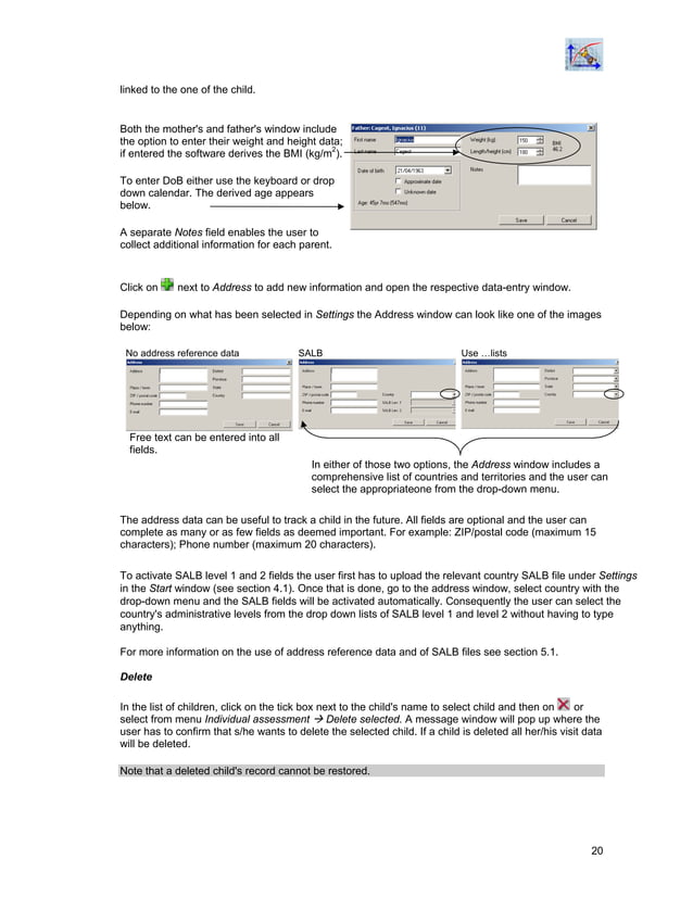 Who anthroplus manual