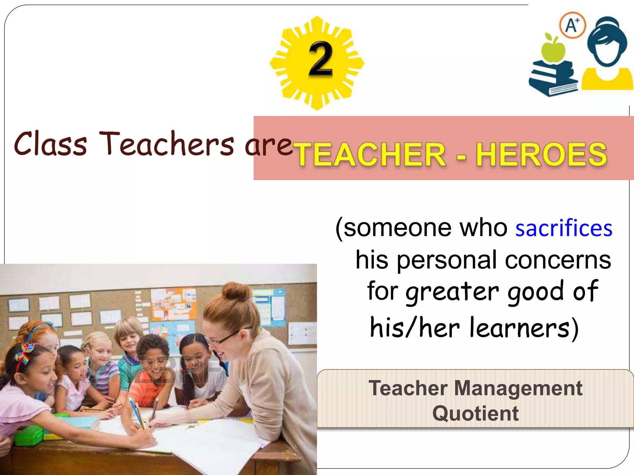 Who are class teachers | PPTX