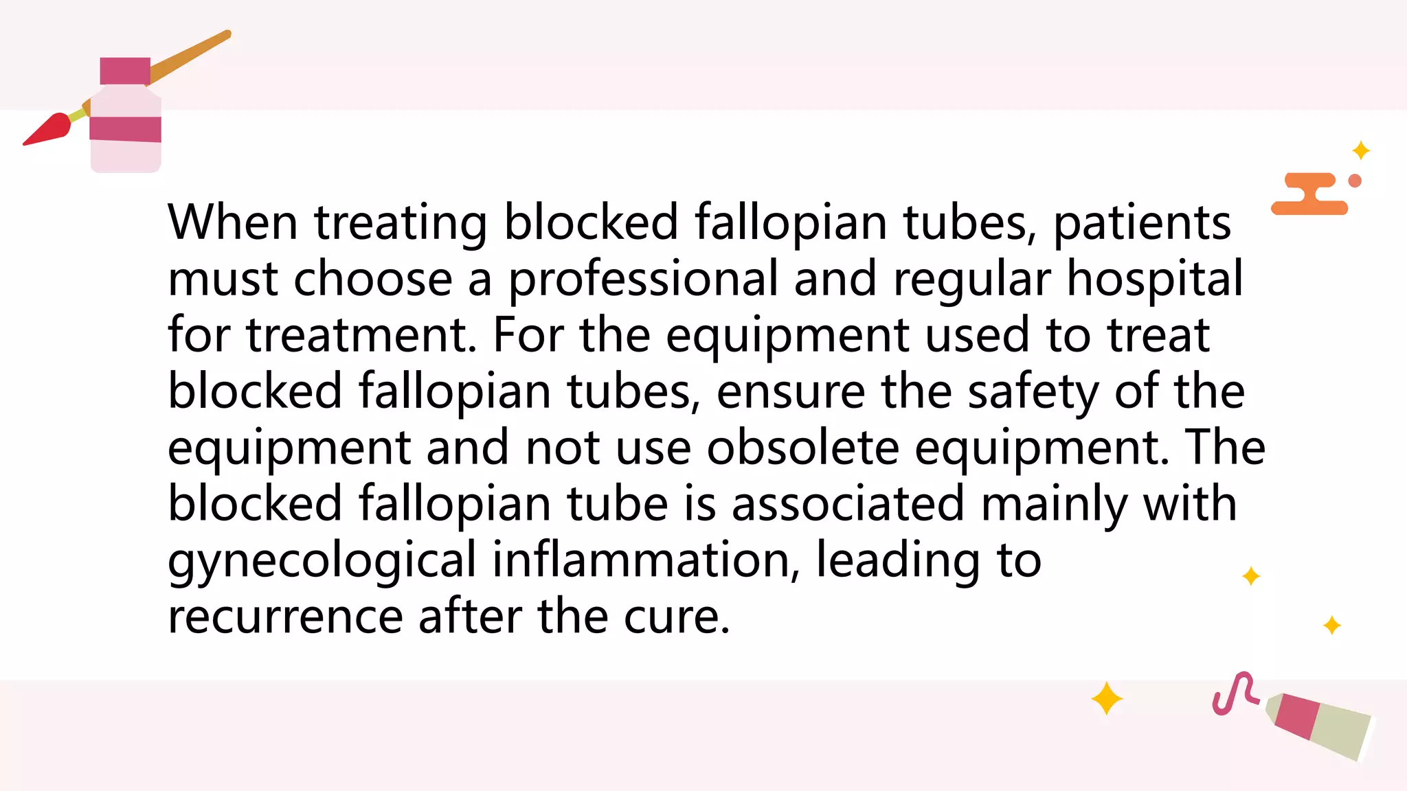 Who are in Blocked Fallopian Tubes High-risk Groups? | PPTX