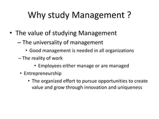 Who are managers | PPT