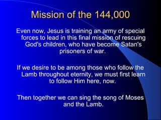 Who are the 144,000 - Presentation | PPT