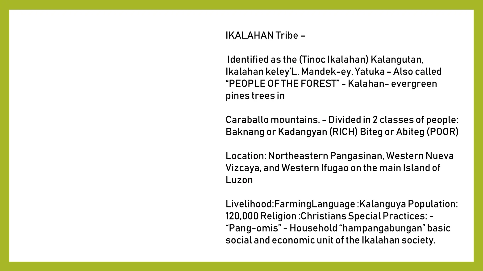 Who are the Caraballo tribes in the caraballo | PPTX