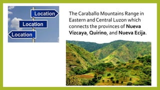 Who are the Caraballo tribes in the caraballo | PPTX