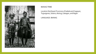 Who are the Caraballo tribes in the caraballo | PPTX