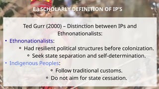 WHO ARE THE Indigenous people in the philippines | PPTX