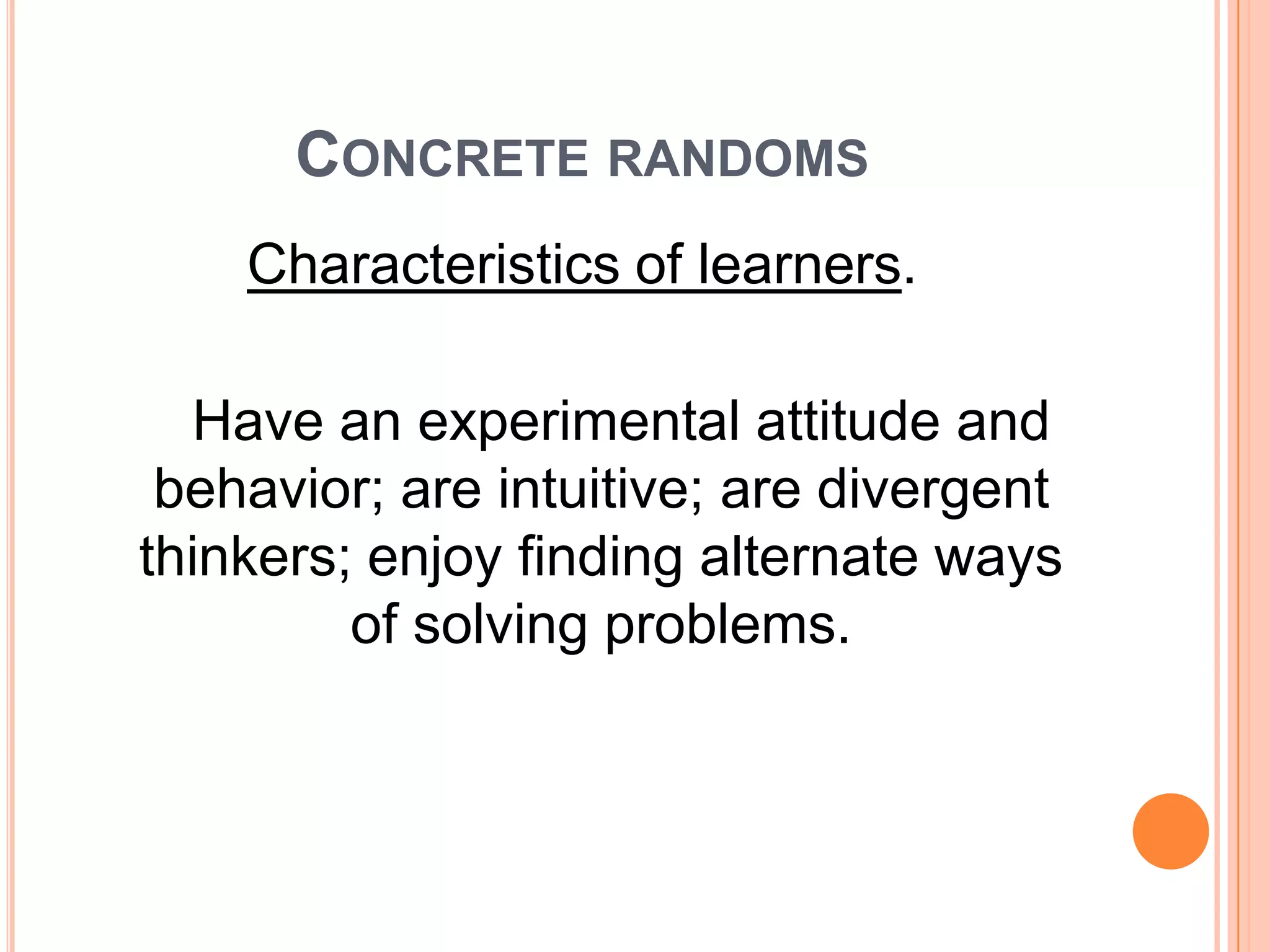 Who are the learners | PPTX
