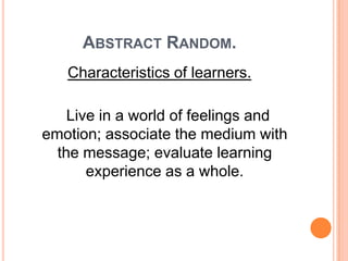 Who are the learners | PPT