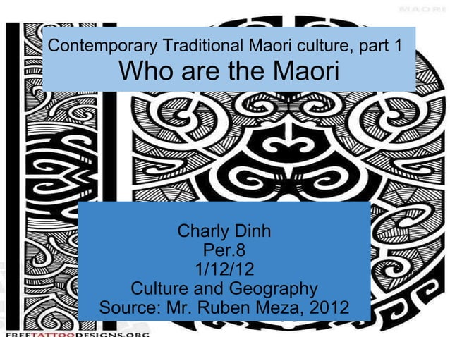 Who are the_maori | PPT