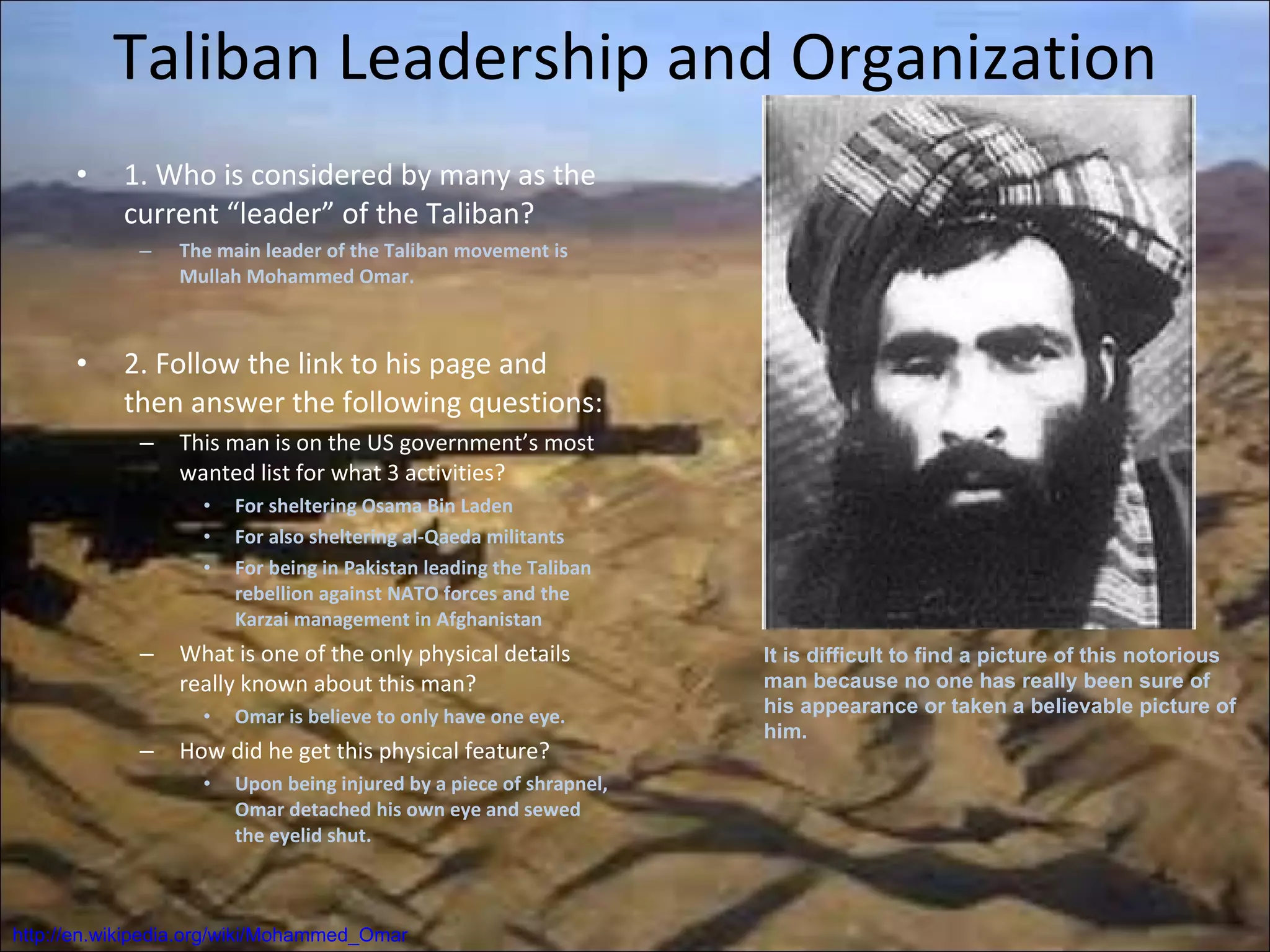 Who are the Taliban | PPT