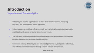 Who Benefits from Data Analytics Courses | IABAC | PPT