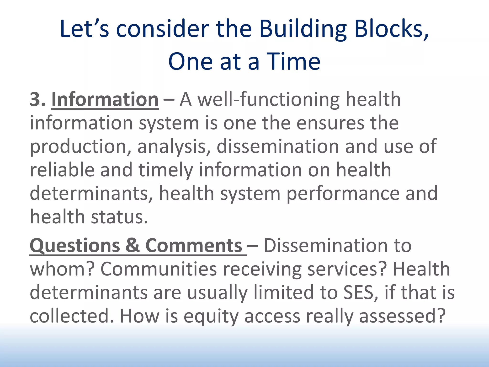 WHO Building Blocks_ | PDF