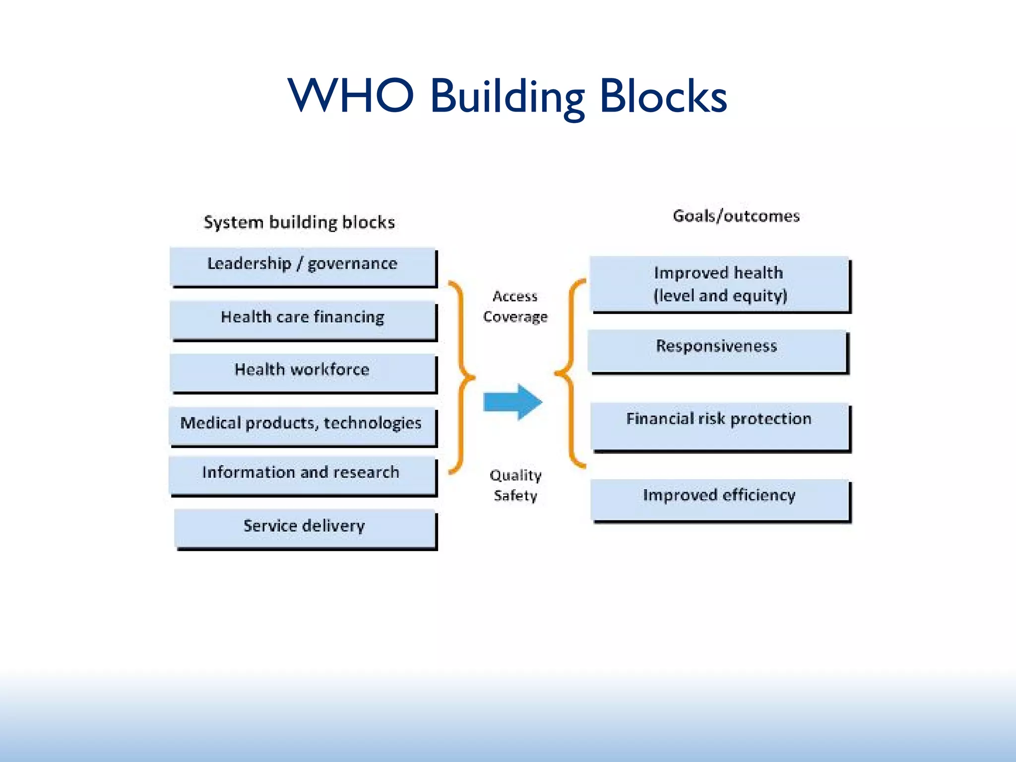 WHO Building Blocks_Sacks | PDF