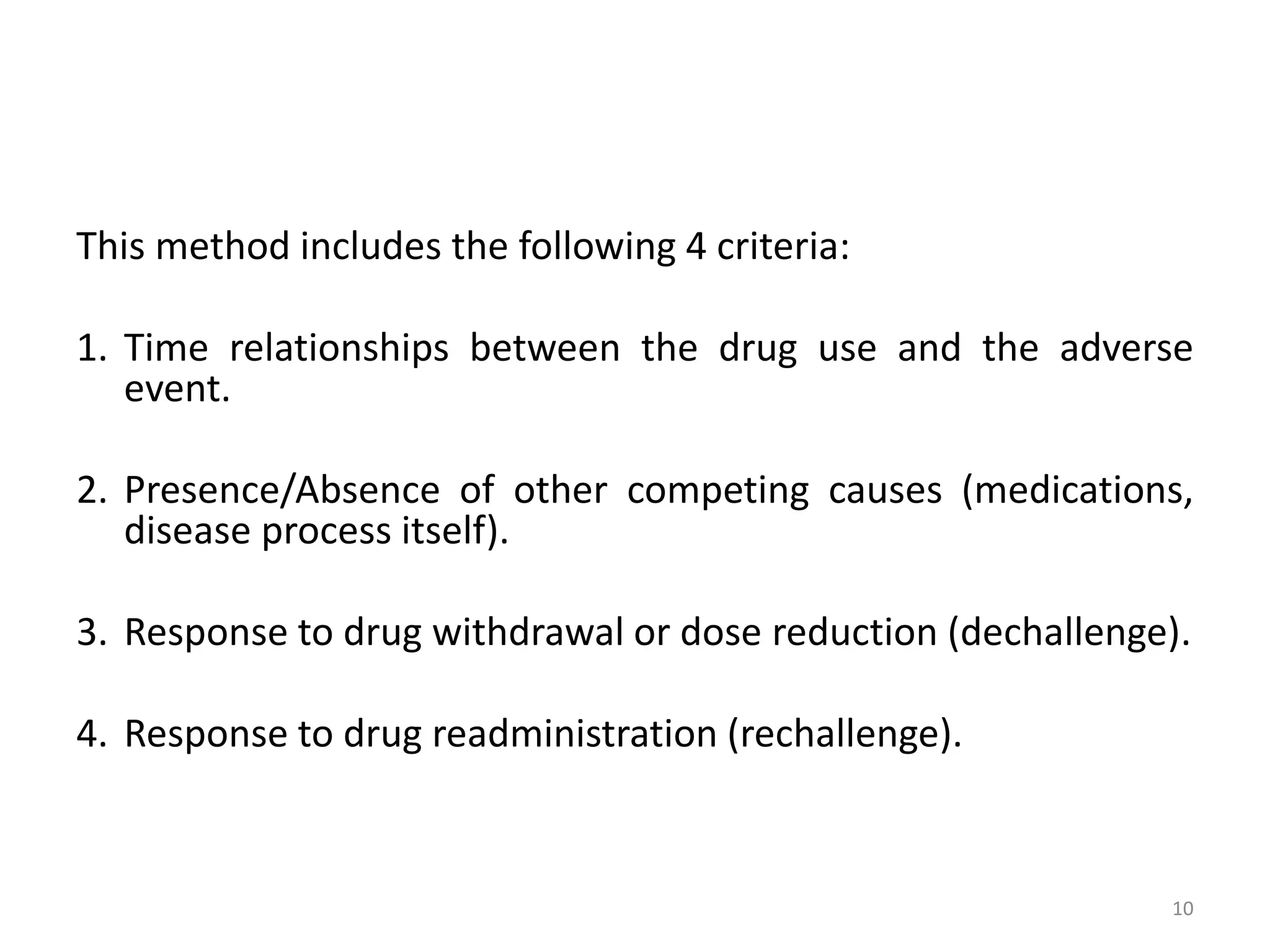 Who causality assessment scale | PPTX
