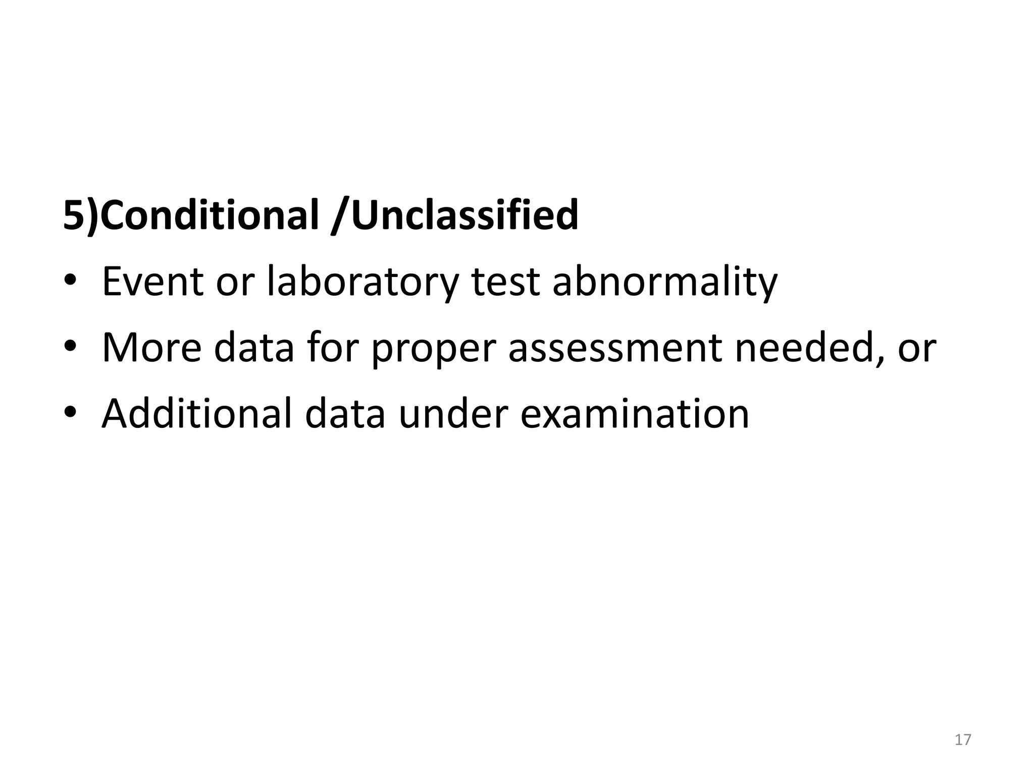 Who causality assessment scale | PPTX